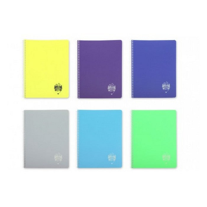 CAIET A4, 144 file, spirala, coperta plastic, DACO