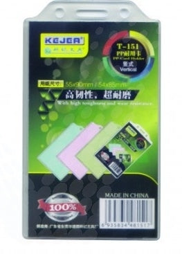 PORTCARD VERTICAL KEJEA KJ-151, 55 x 90 mm, set 10 buc
